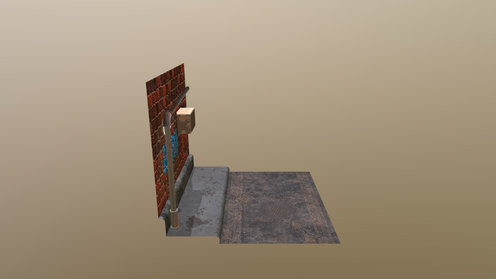 Back Alley - 3D model by Jkwood23 [d286b11] - Sketchfab