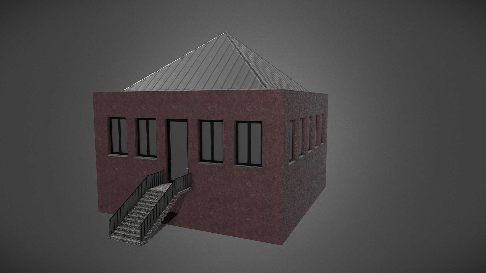 RedSmallHouse - 3D model by OlexX0914 [d286e0e] - Sketchfab