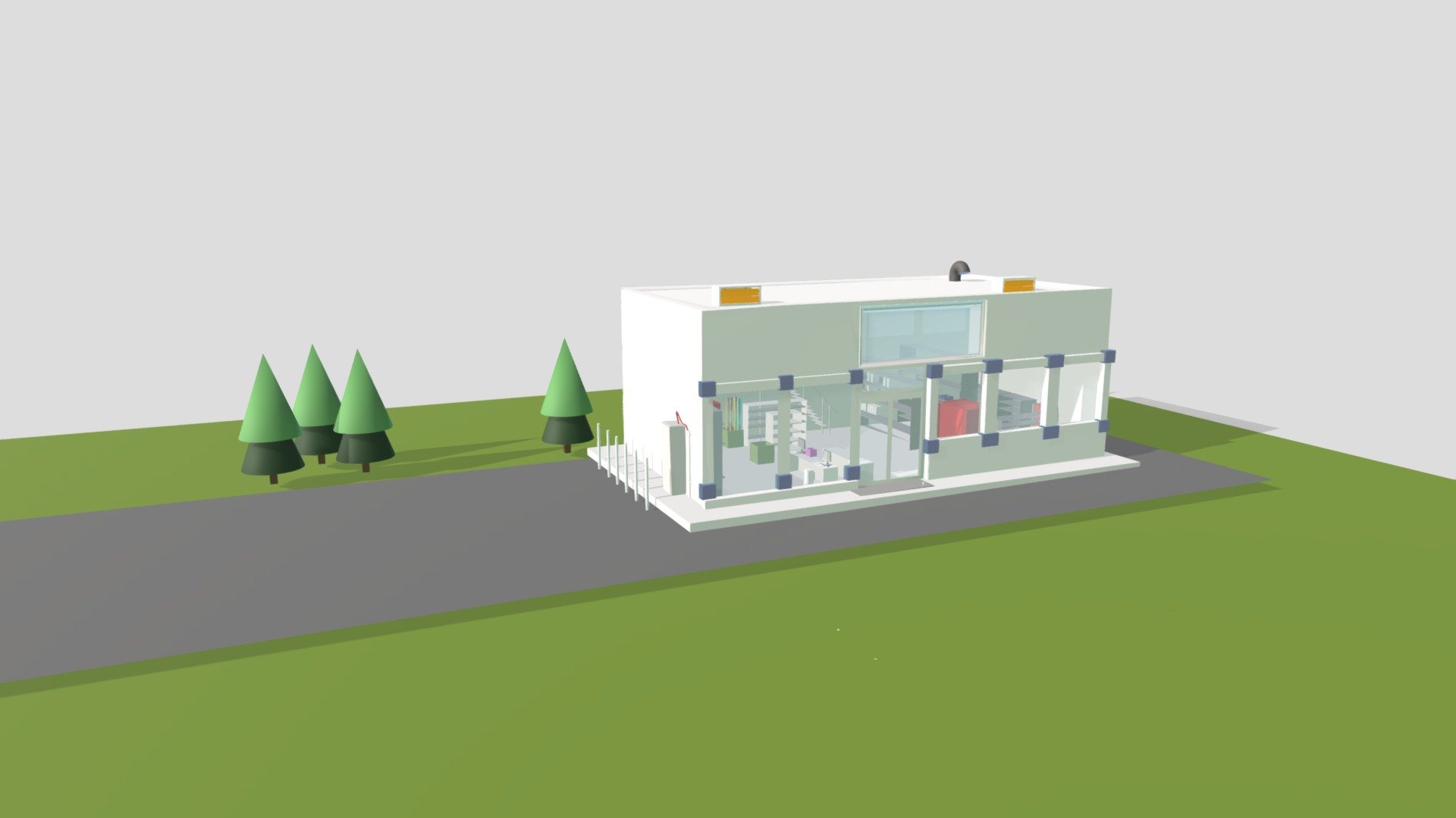 Shop Scene - Download Free 3D model by Billie.McDonald [d2884ee ...