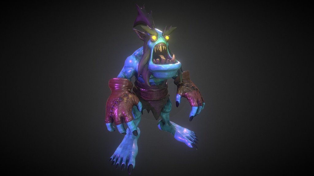 Ghoul - 3D model by LTjr [d288f92] - Sketchfab