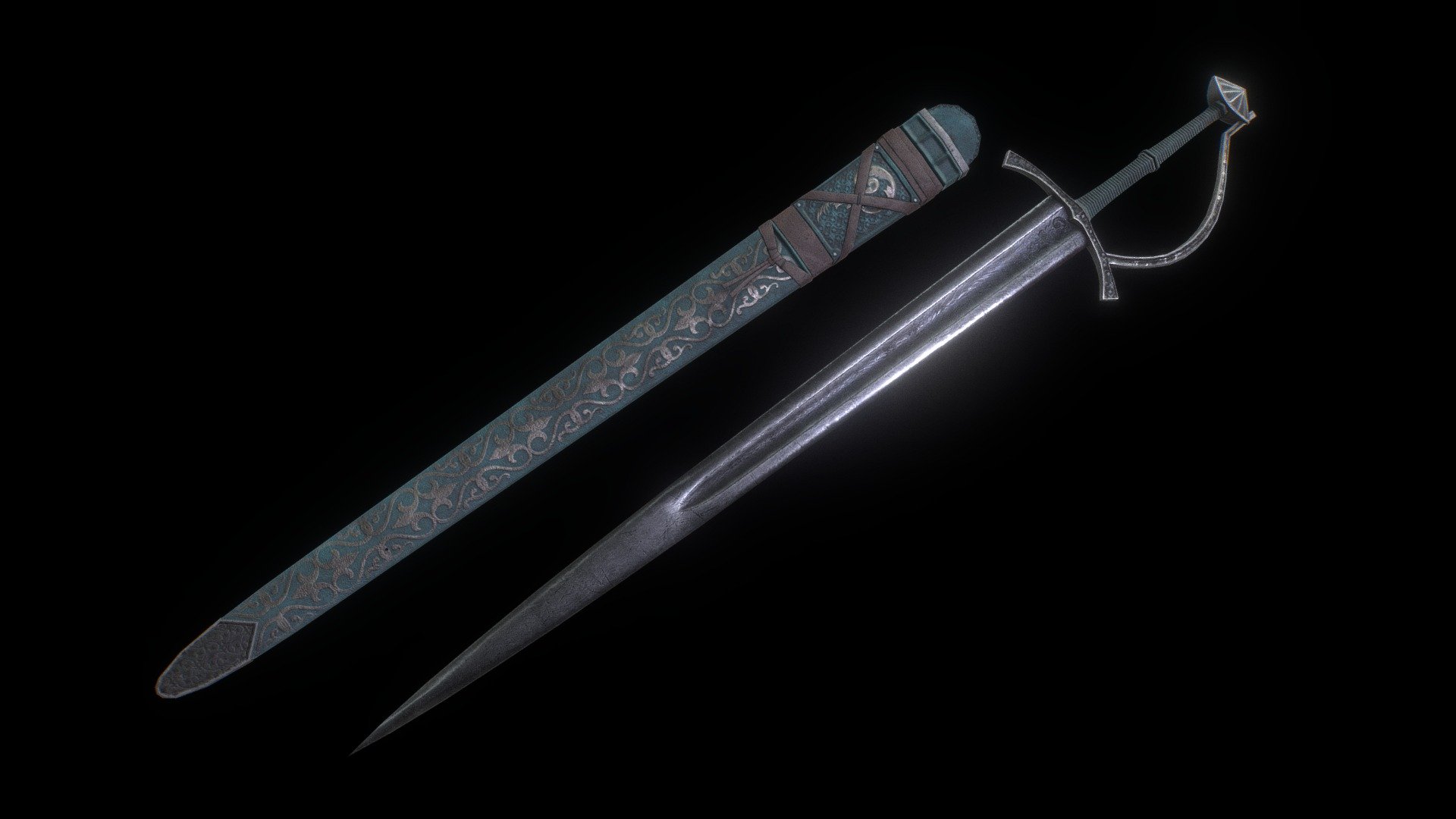 Whirlwind Longsword - 3D model by Kaji22/Marc Pinheiro (@Kaji22 ...