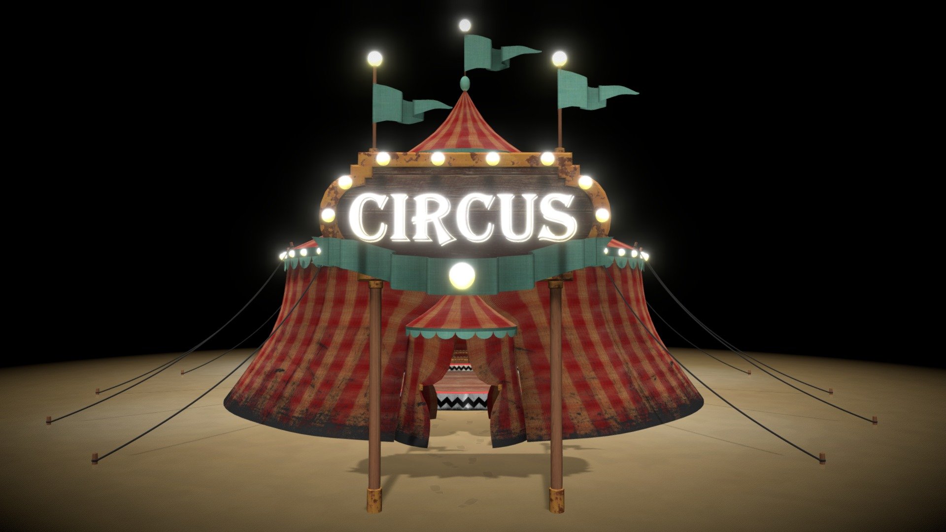 Circus - 3D model by AW3D Art (@aw3dart) [d28d540] - Sketchfab