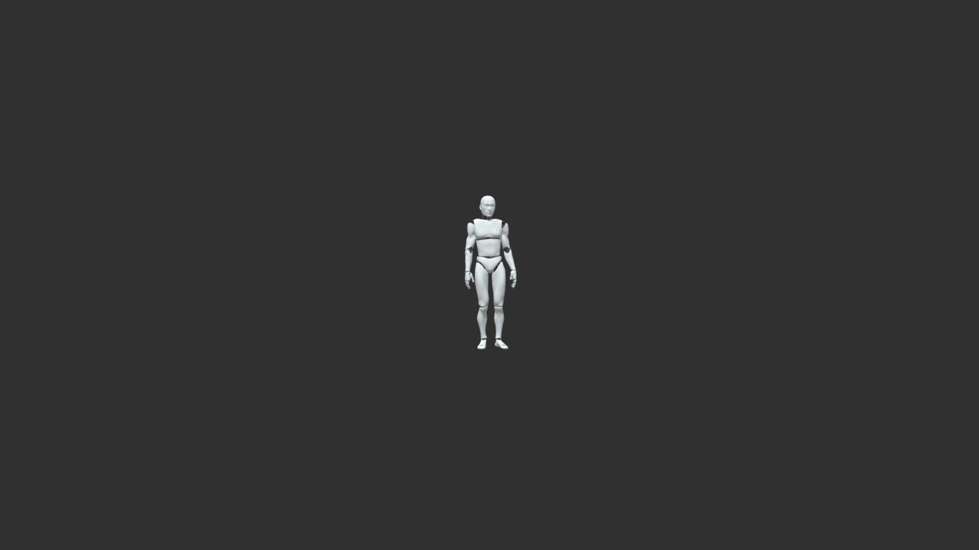 Walks Without Moving His Arms - 3D model by Animmade101 [d28e769 ...