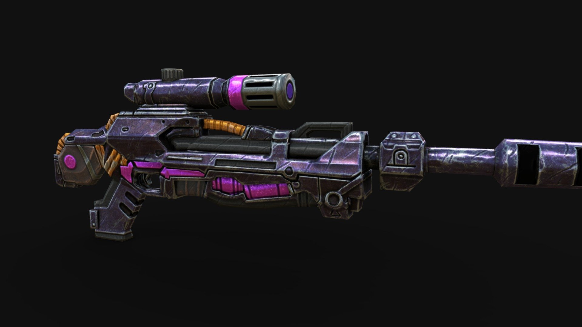 SniperRifle_17 - 3D model by CC (@ccsf) [d28eb85] - Sketchfab