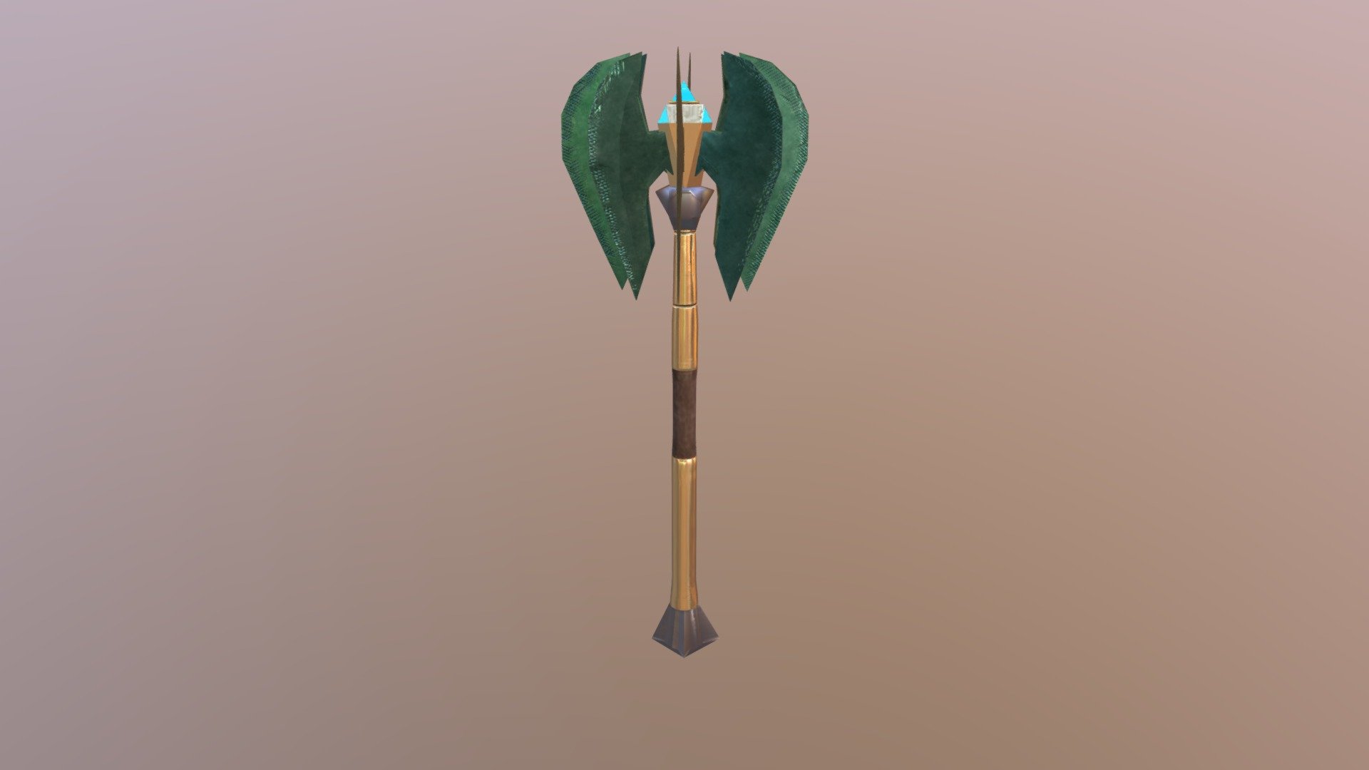ENCHANTED MACE - 3D model by smithy1611 [d290307] - Sketchfab