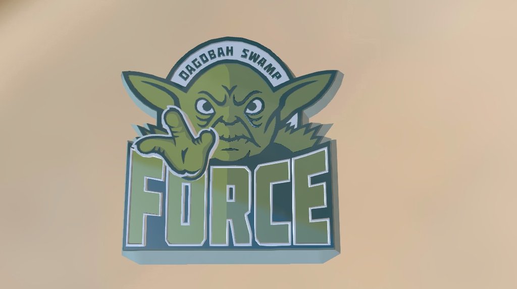 Sport Logo - Yoda - 3D model by Jane (@kiseman) [d290a93] - Sketchfab