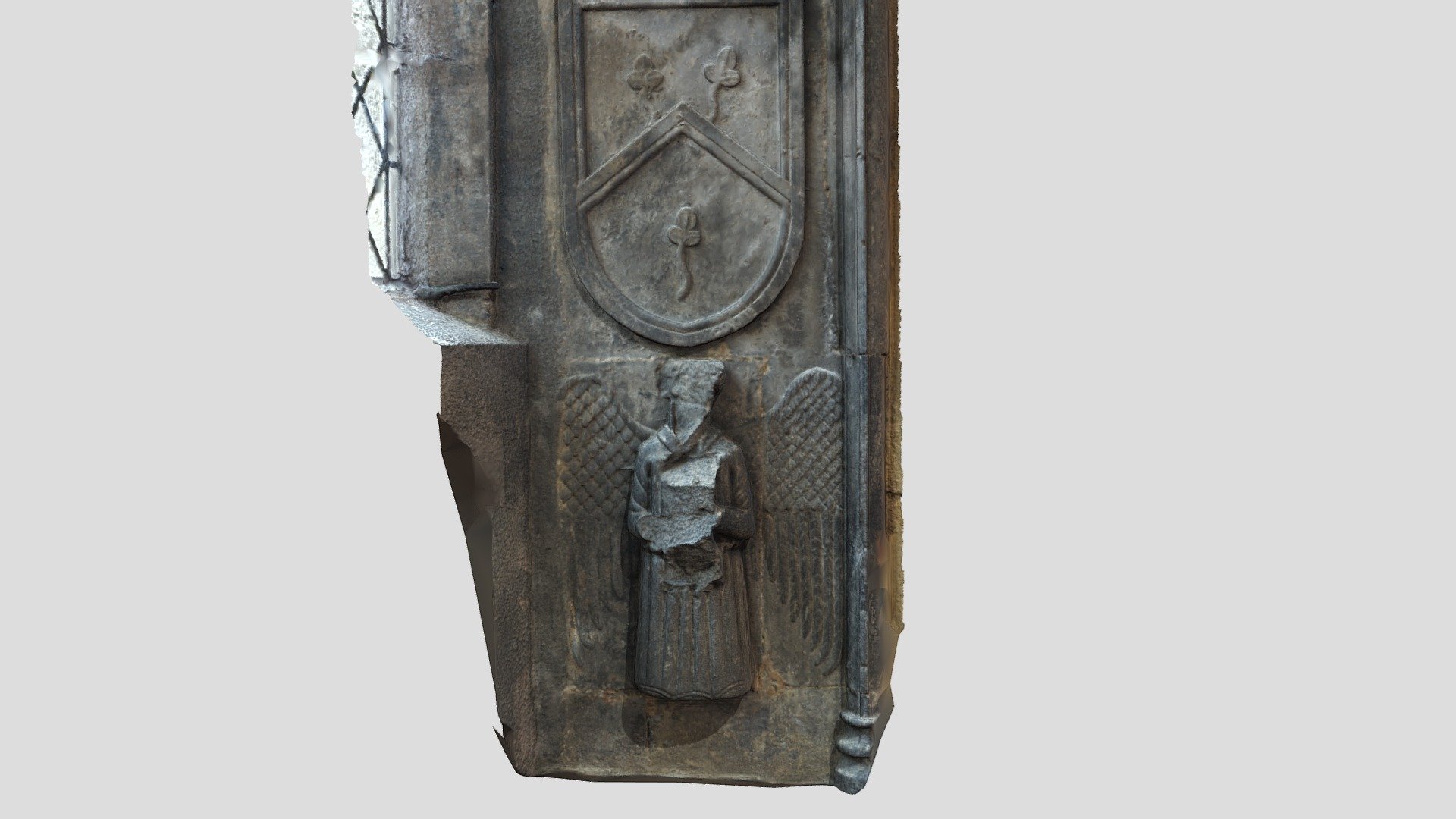 St Nicholas Church - Carved Window Angel 2 - 3D model by Tír 3D (@Tir3D ...