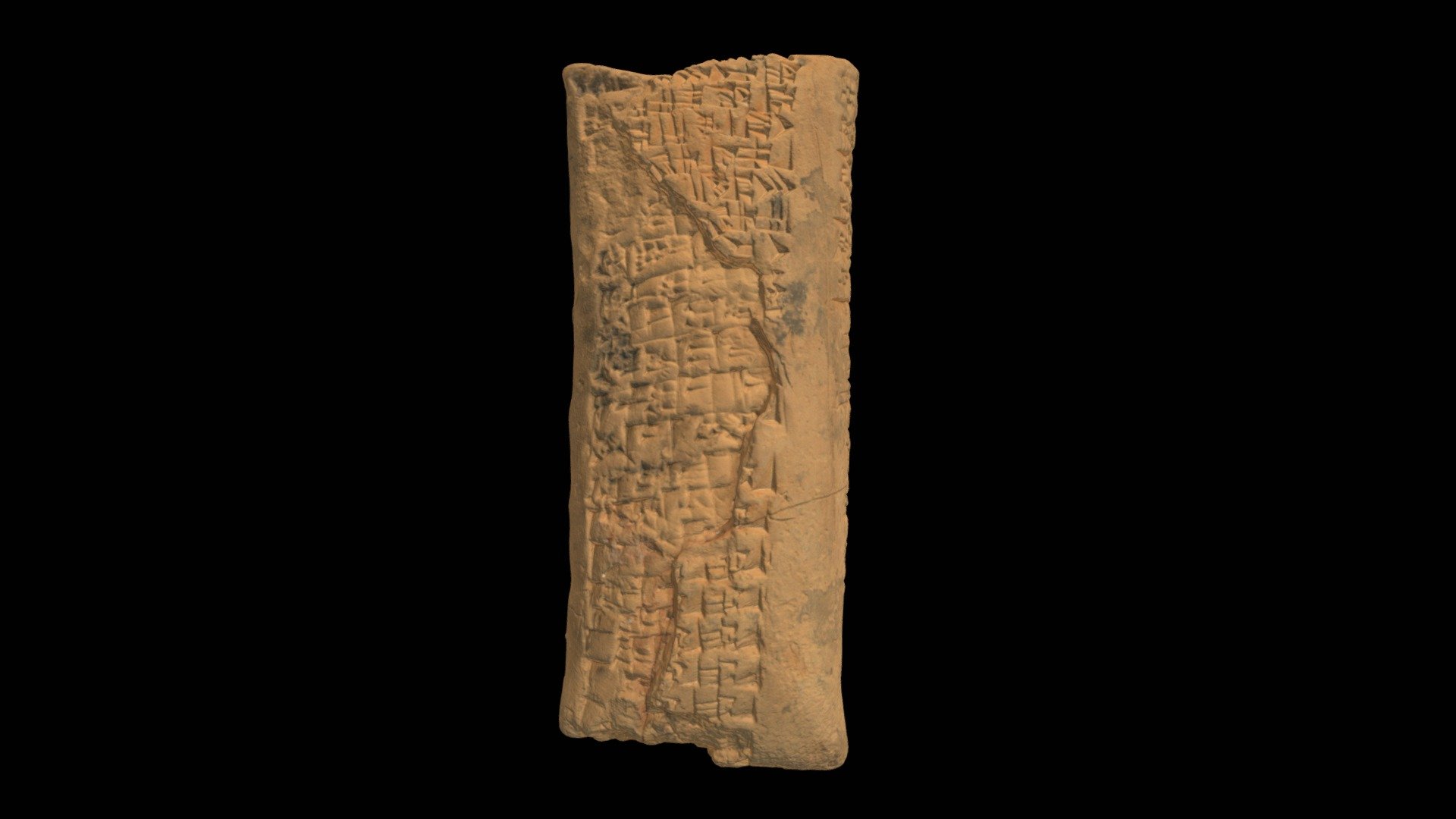 Cuneiform Tablet HMANE1890.3.6a - 3D model by Harvard Museum of the ...