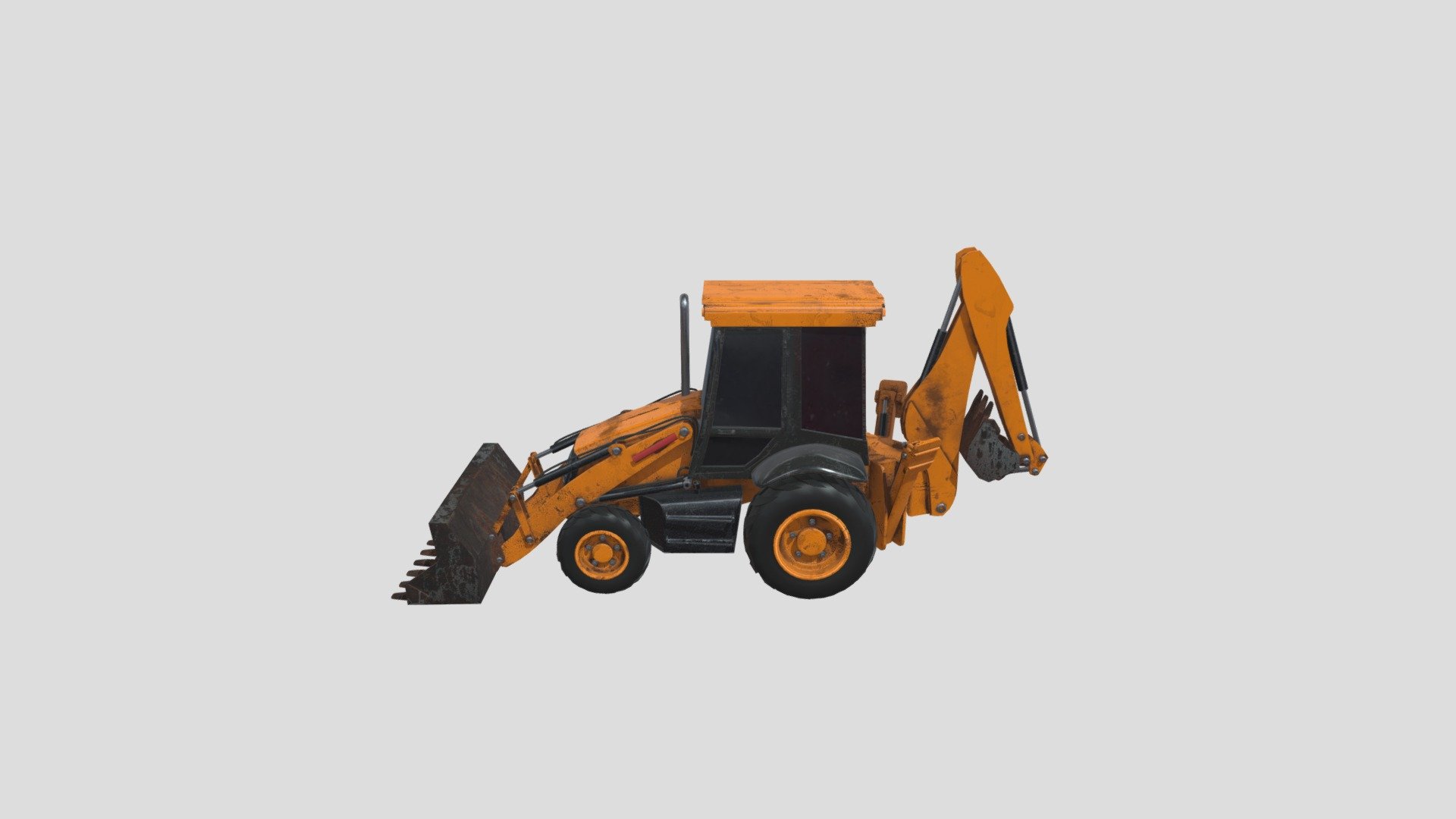 Backhoe - Buy Royalty Free 3D model by Mota (@wasleynmota) [d292aba ...