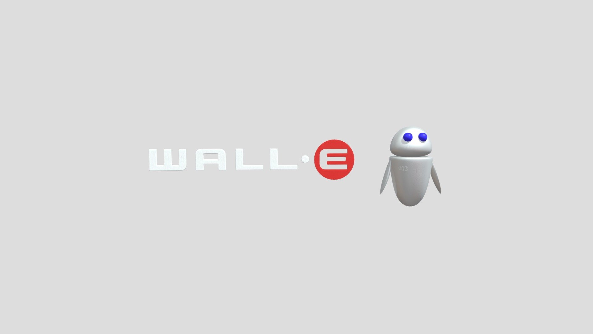 WALL-E - Download Free 3D model by Akinremi [d2934a4] - Sketchfab