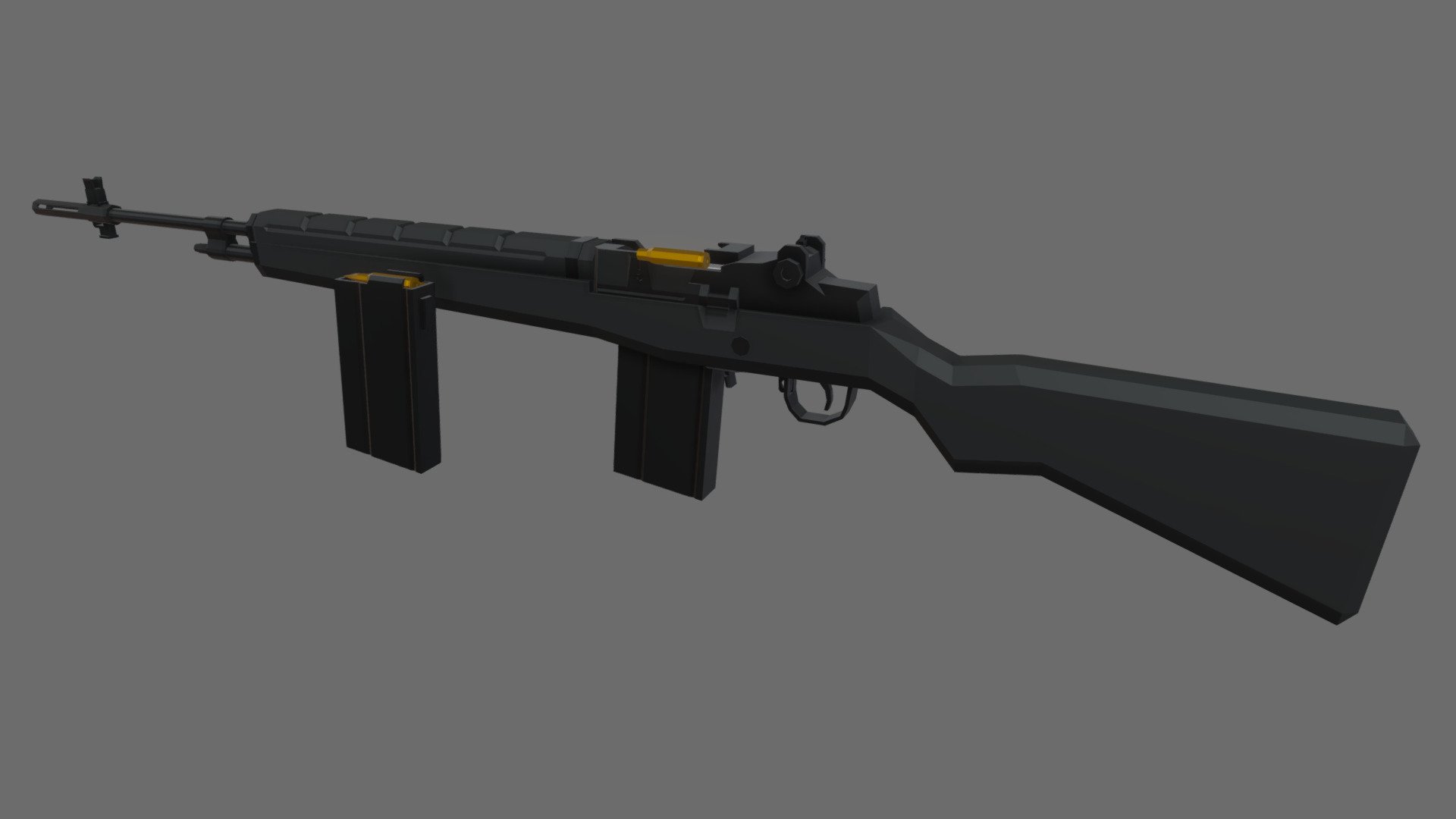 low-poly M14 - Download Free 3D model by D_U (@DU1701) [d294b56 ...