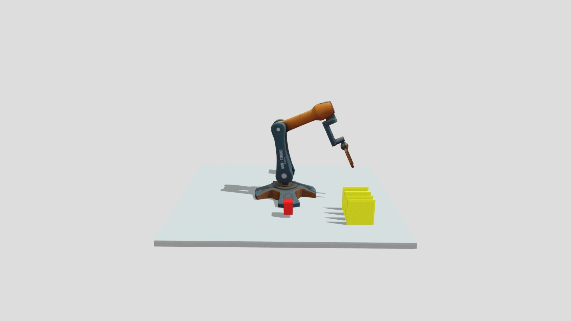 BDeal_RobotArm - 3D model by ctmckay [d295128] - Sketchfab