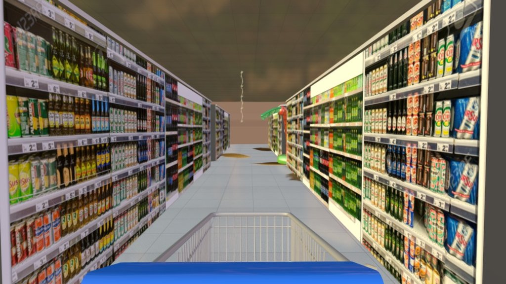 Walmart01 - 3D model by diegocabrera [d29591b] - Sketchfab