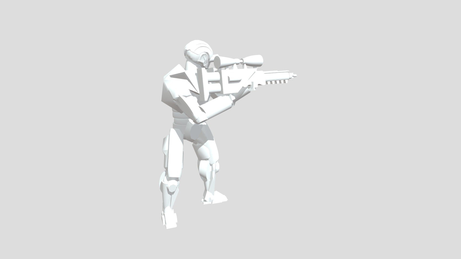 Sniper Character Model - 3D model by tgt186 [d296644] - Sketchfab