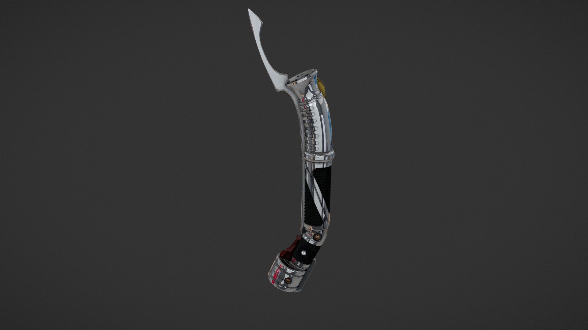 Count Dooku Episode III Light Saber - 3D model by Lozu [d29813d ...