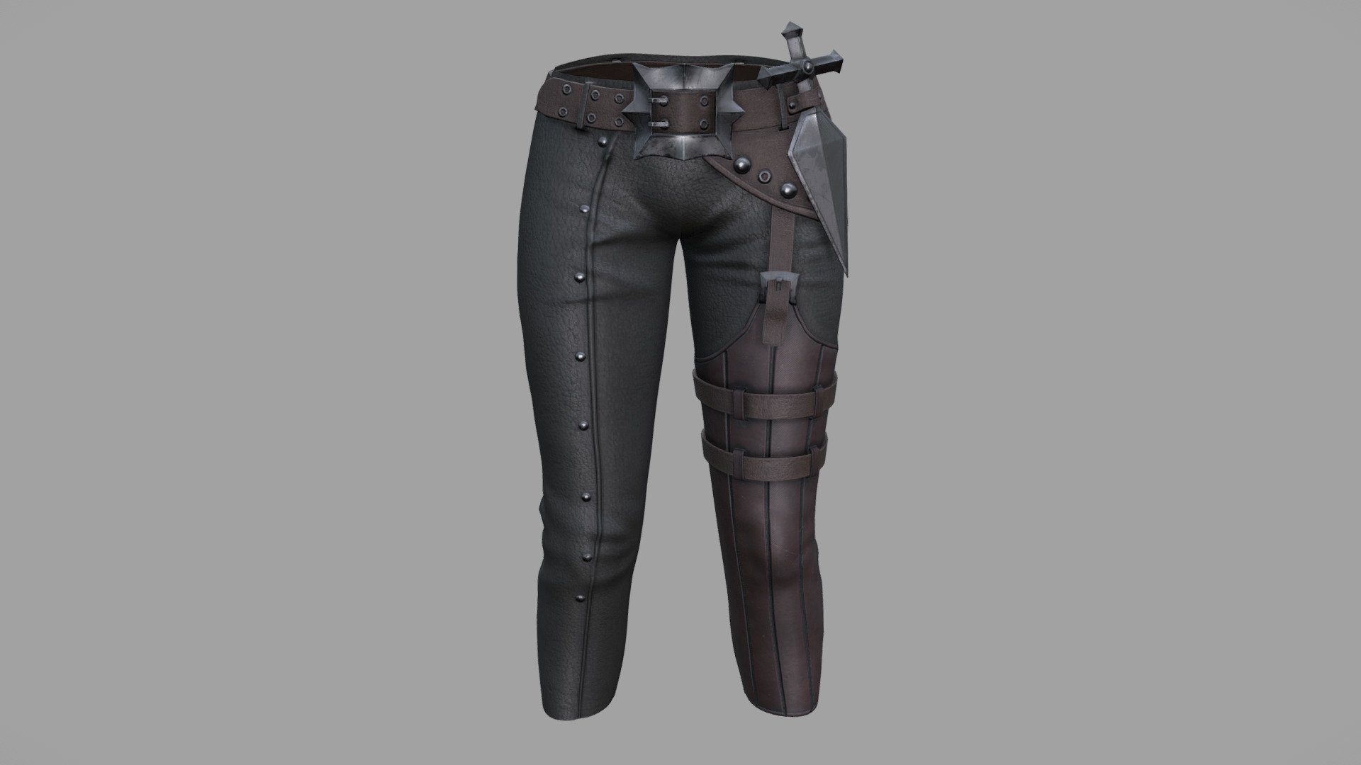 Female Fantasy Warrior Pants - Buy Royalty Free 3D model by 3dia ...