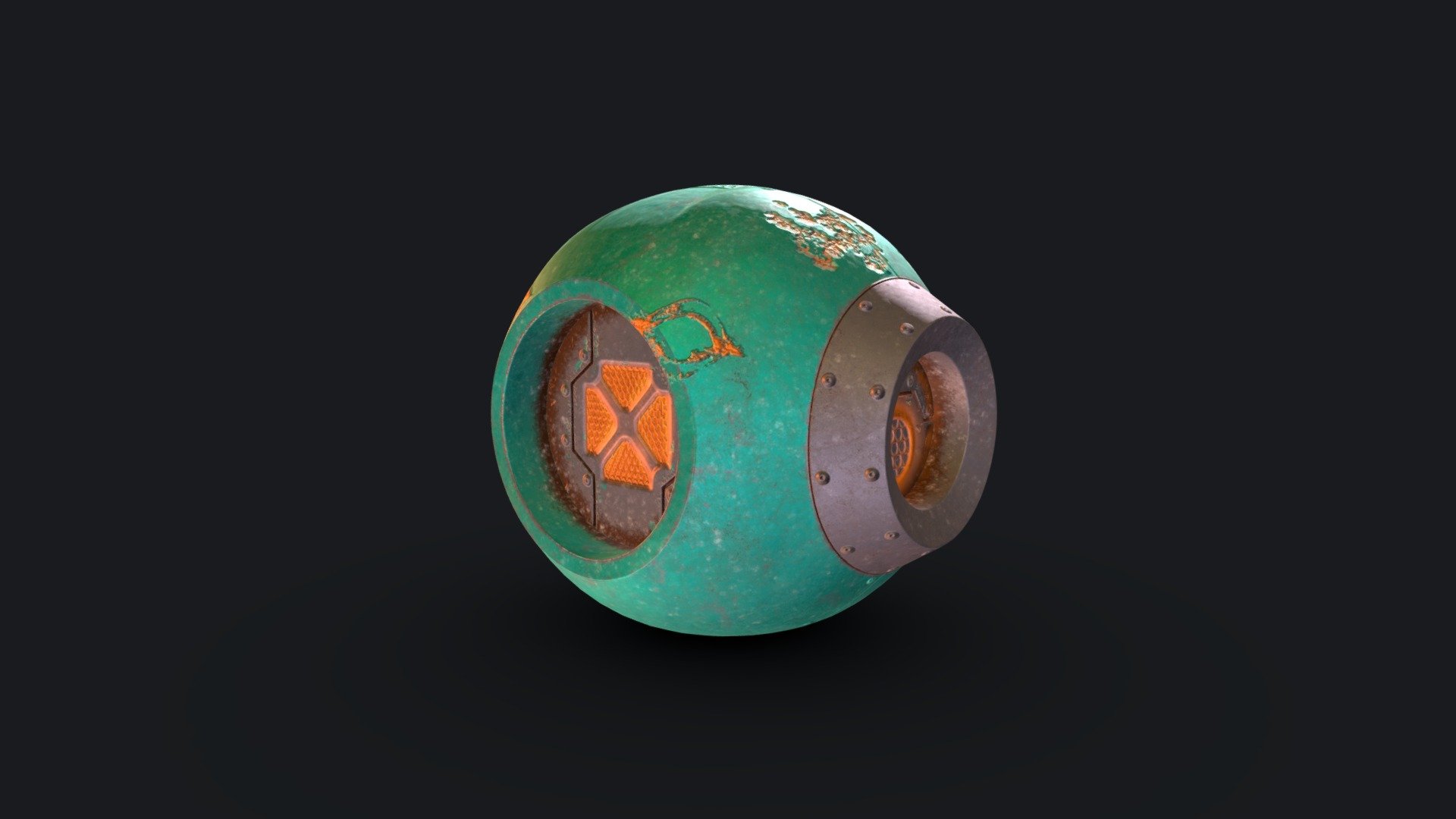 Mech Sphere - 3D model by chrisstahlart [d299171] - Sketchfab