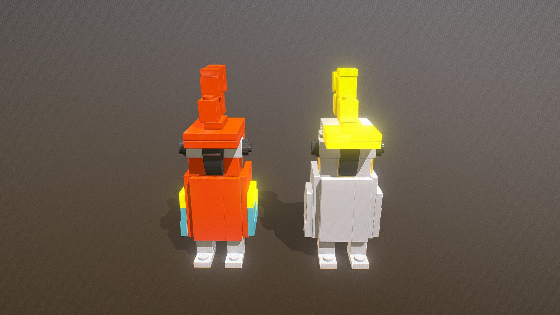Lego Mincraft Bird - Download Free 3D model by DoyoZaydee [d299ea6 ...