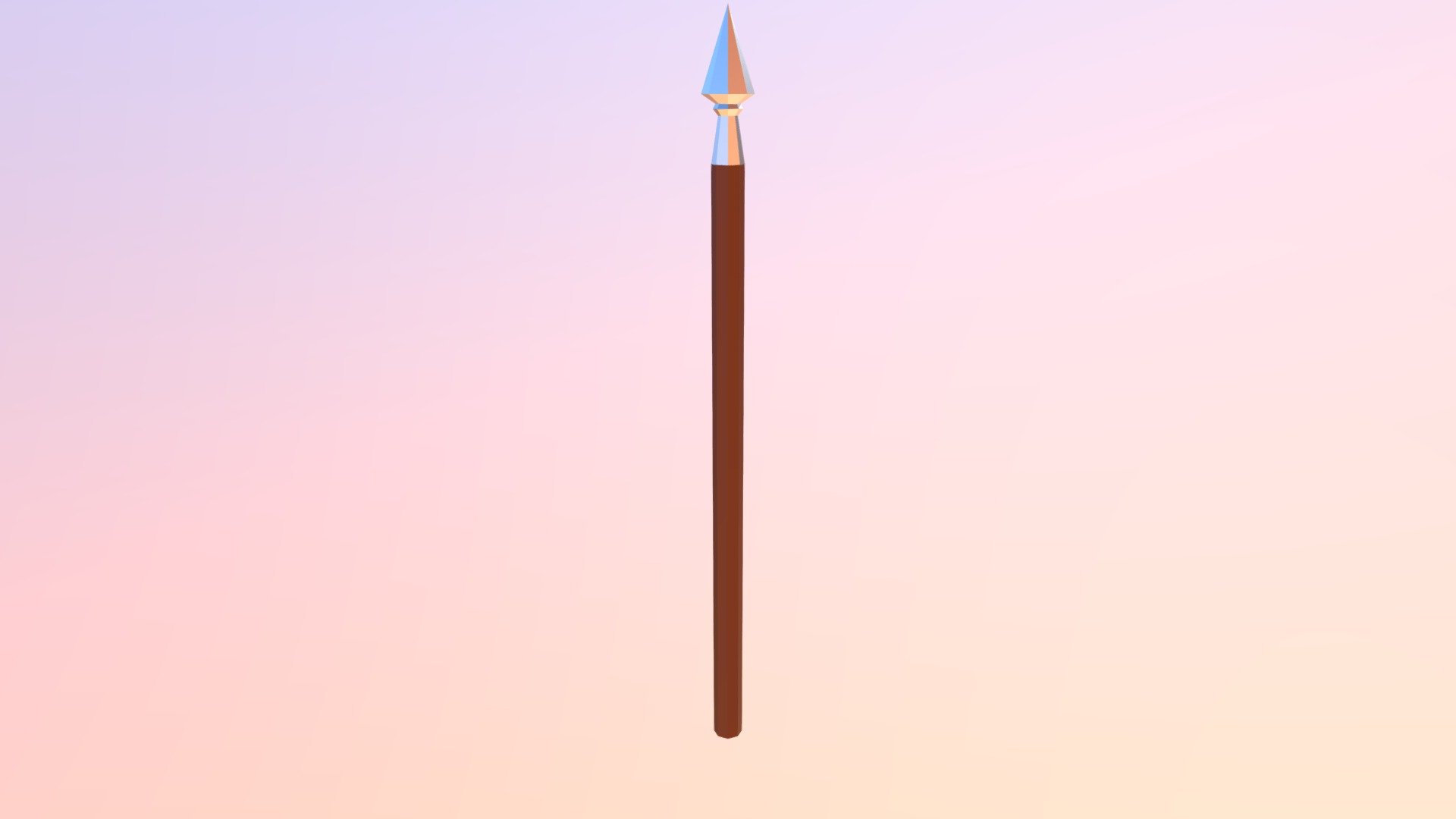Low Poly Spear - Download Free 3D model by Ali (@AliNagi) [d29af73 ...