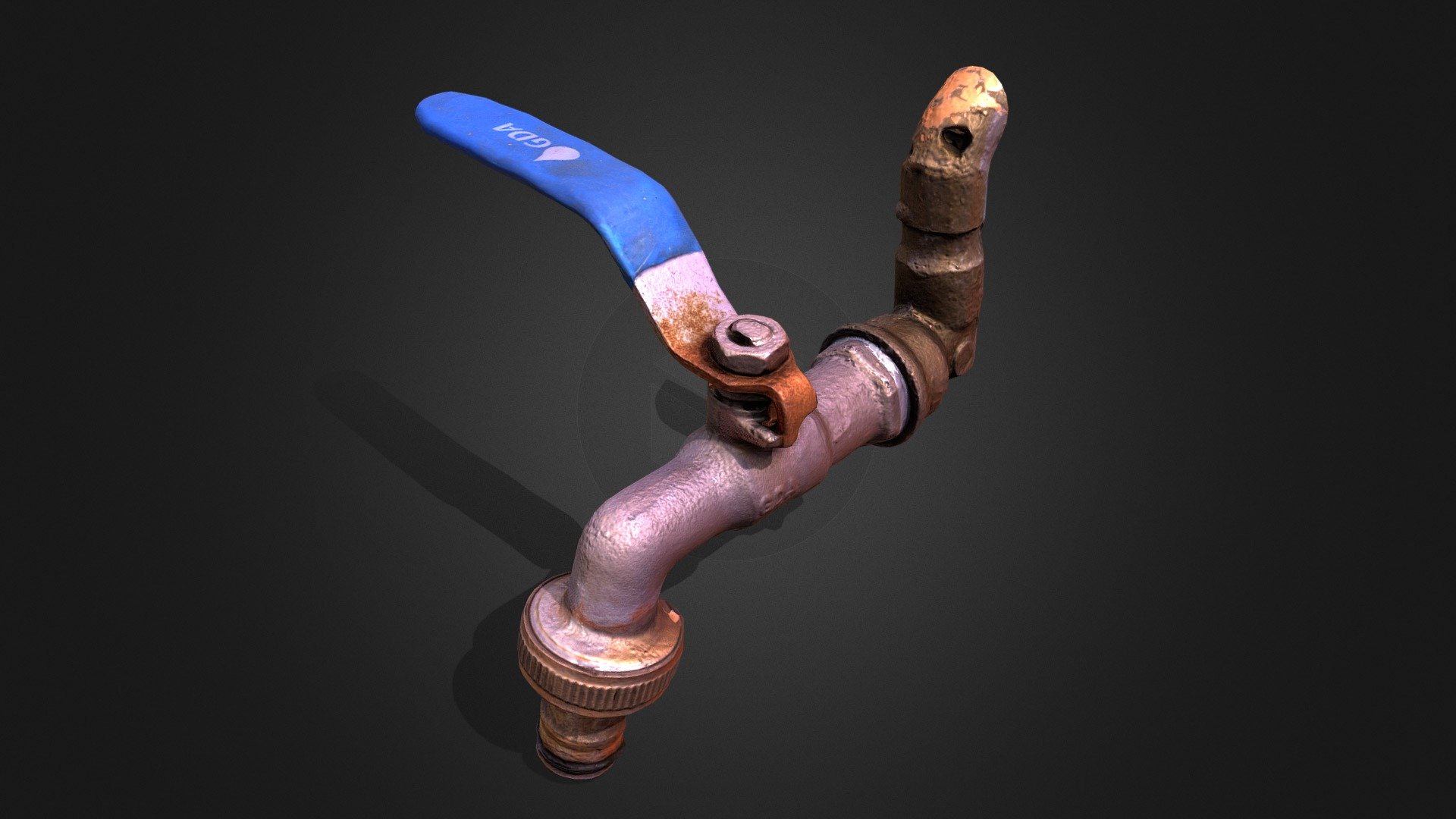 Outdoor Garden Tap - 3D model by Josep Parés (@joseppares5) [d29b2e9 ...