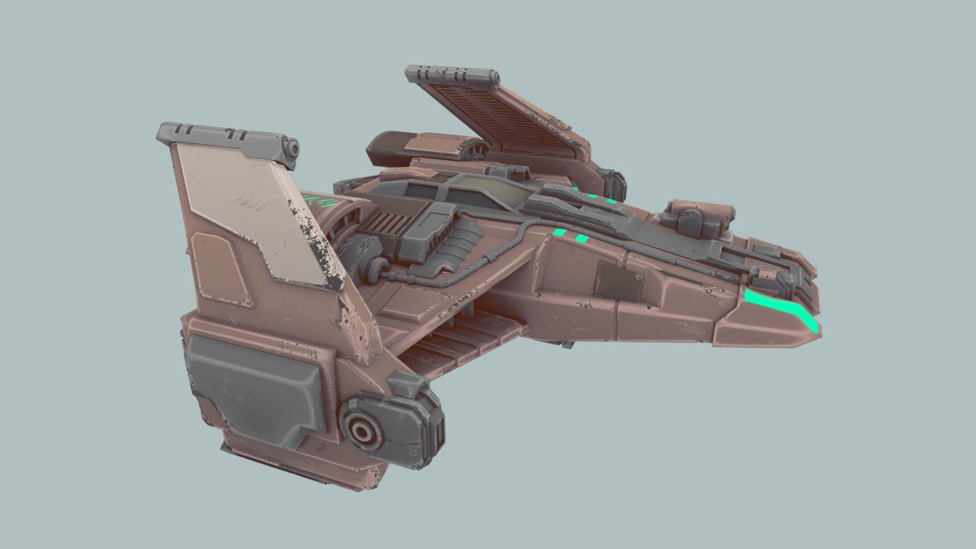 Scavenger Interceptor - 3D model by Renham - Camilo Rojas (@renham ...