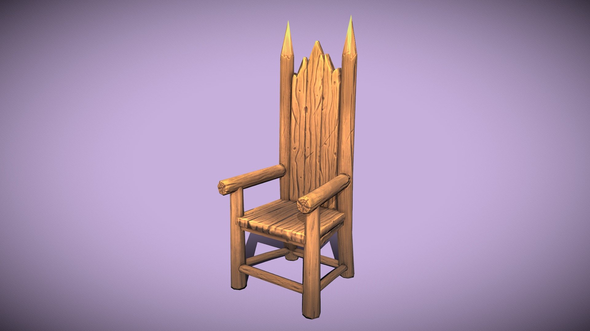 SM_Wooden_throne_1 - 3D model by Orlov Artemiy (VST0L) (@VST0L ...