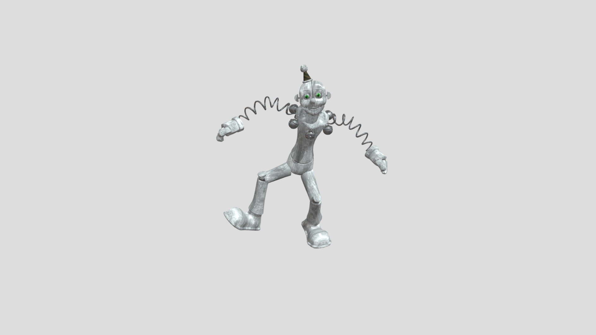 Coils The Birthday Clown - Download Free 3D model by susan.peralta.ro ...