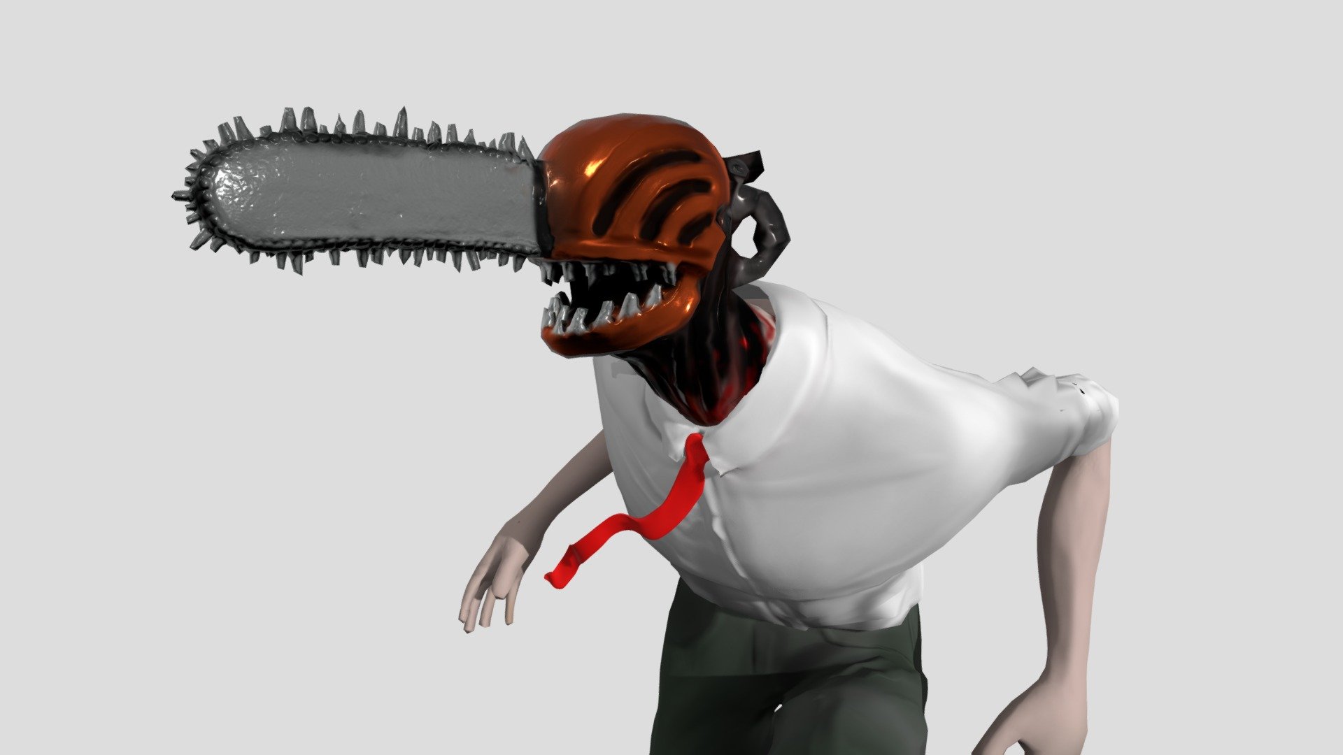 Denji/Chainsaw Man - 3D model by Yzart23 (@yzuz23) [d29d5eb] - Sketchfab