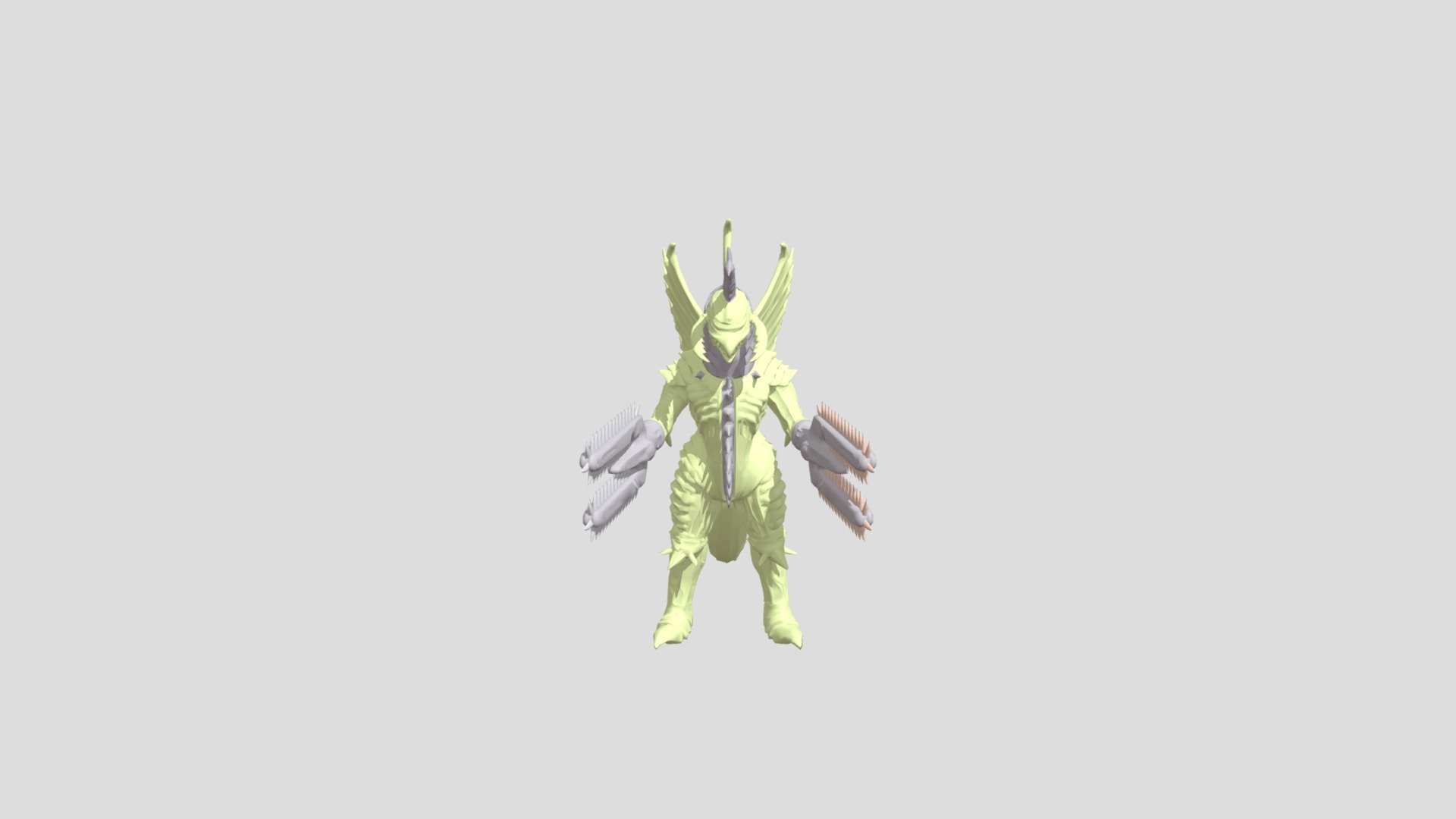 Gigan - Download Free 3D model by fernando233 [d29dda1] - Sketchfab
