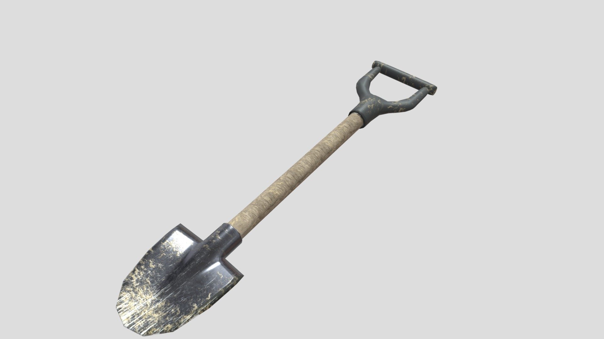 Shovel - 3D model by MukaKejung (@AmirulIqwan) [d29f6d9] - Sketchfab