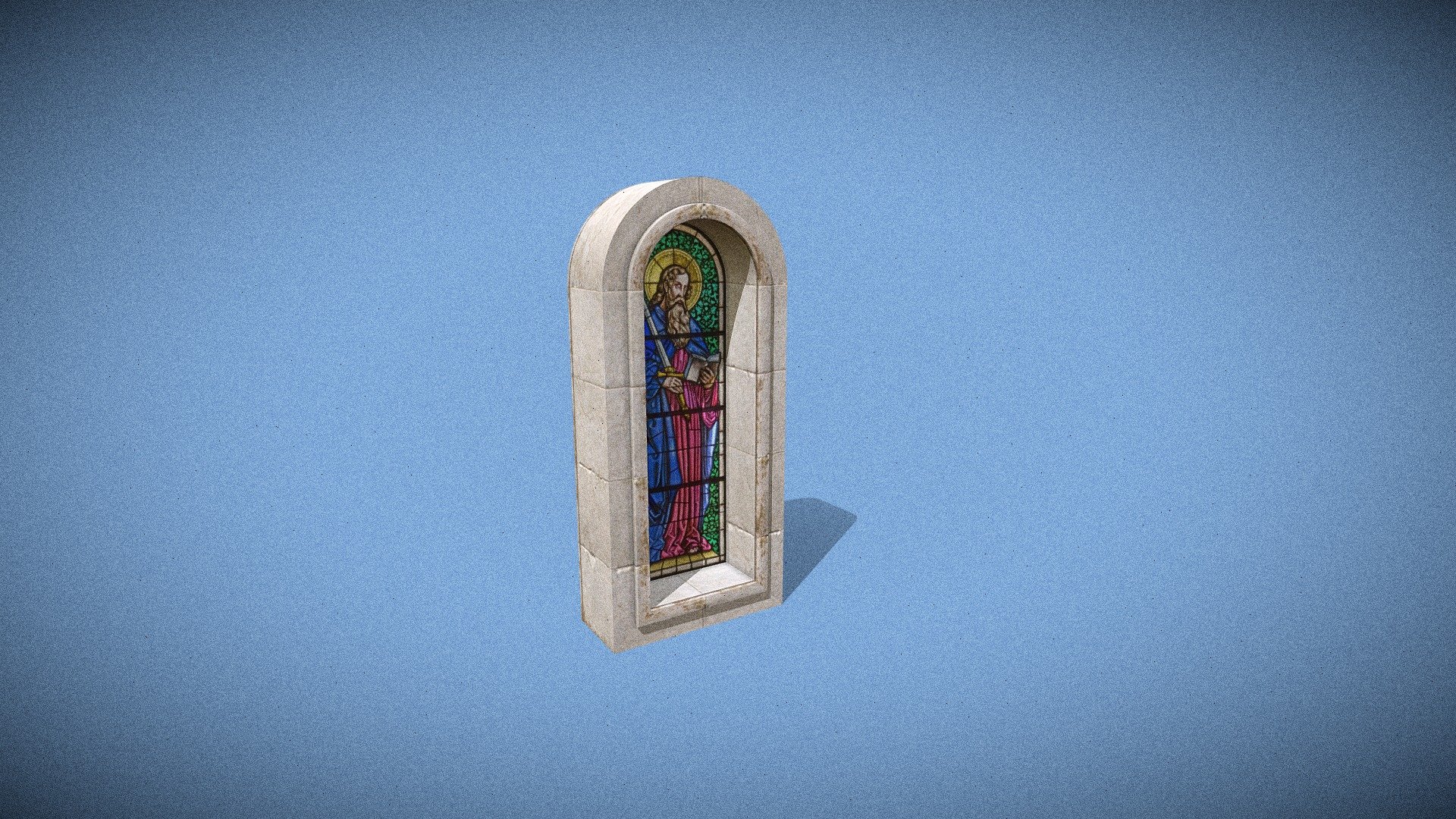 Church's window - 3D model by vicevoxel [d2a0f5e] - Sketchfab