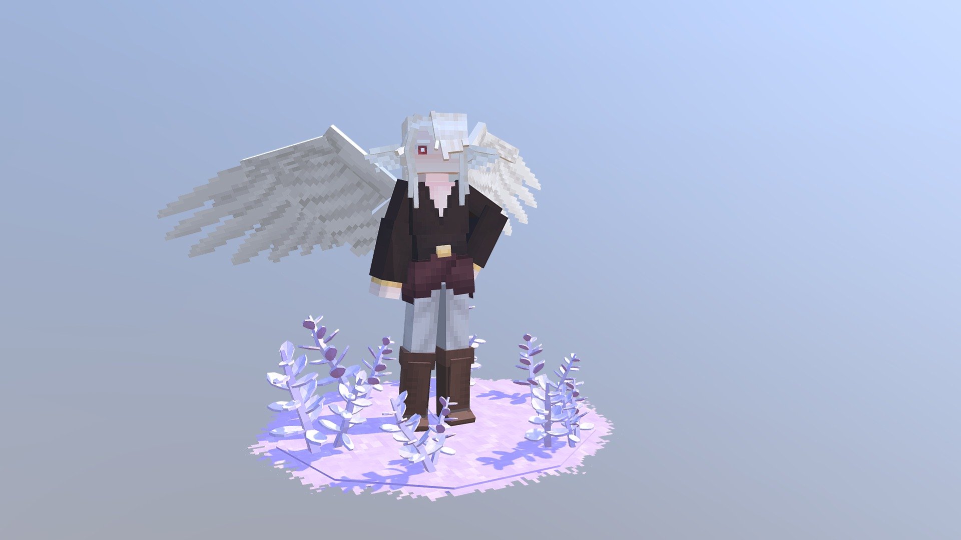 Silver Sylv - 3D model by Doshi (@dpbrony) [d2a14be] - Sketchfab