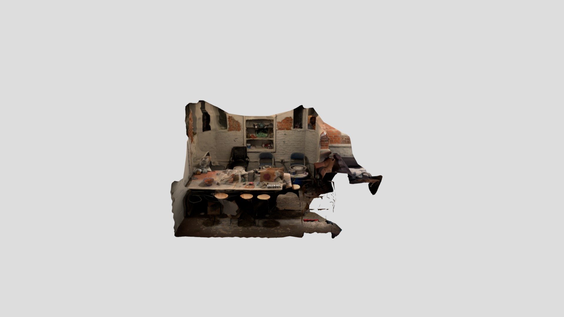 Pottery studio - Download Free 3D model by bellyfire [d2a3602] - Sketchfab