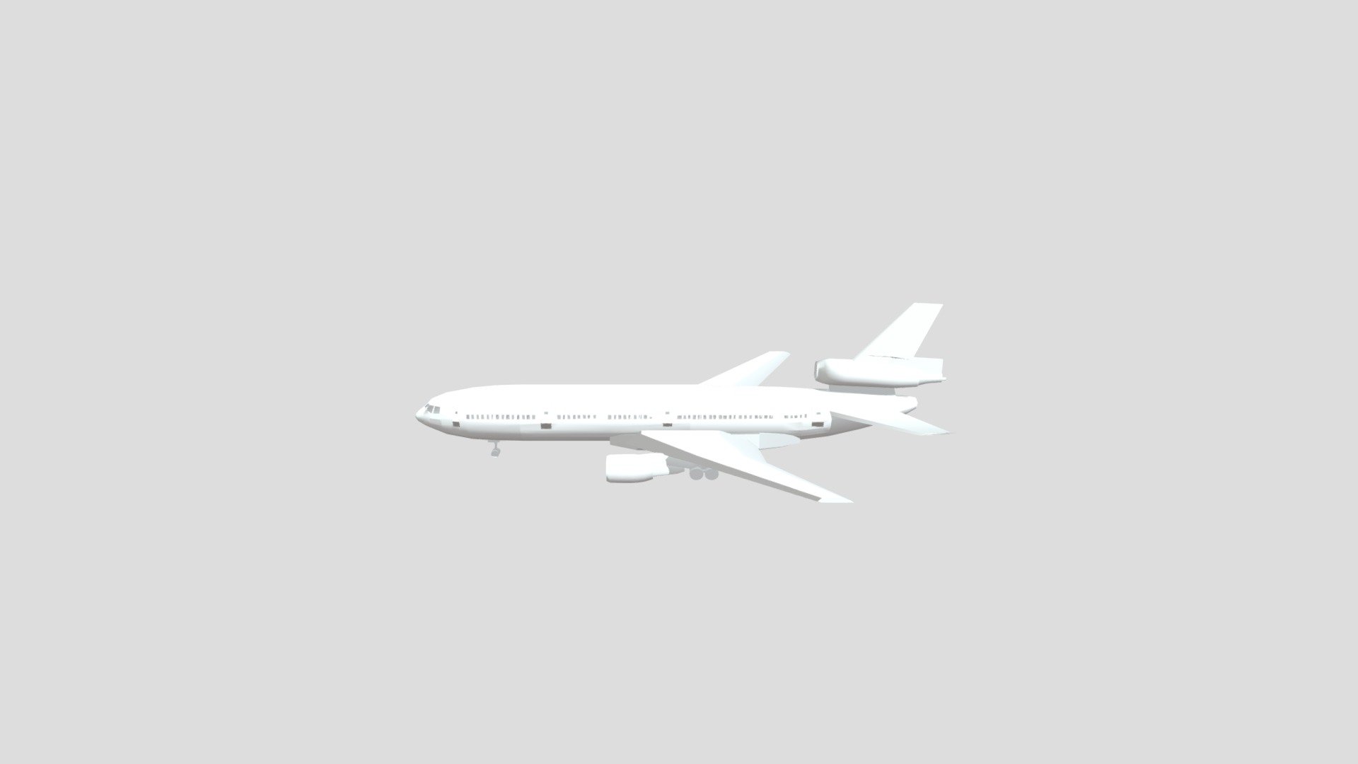DC 10 - 3D model by toirohhayimaduereh [d2a531a] - Sketchfab