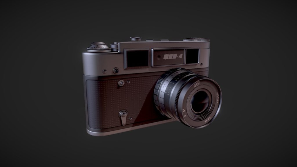 FED camera - 3D model by BlaMo [d2a5e02] - Sketchfab