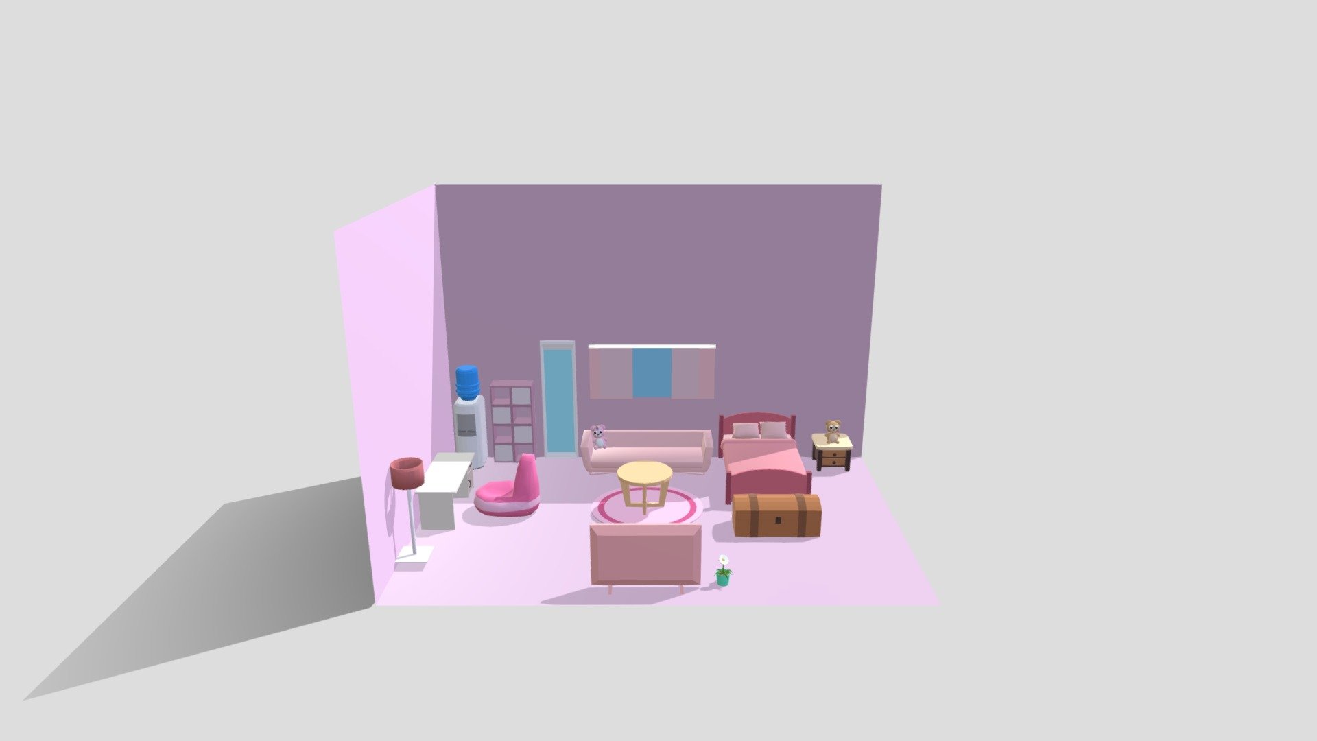room - 3D model by miya0509 [d2a84cc] - Sketchfab