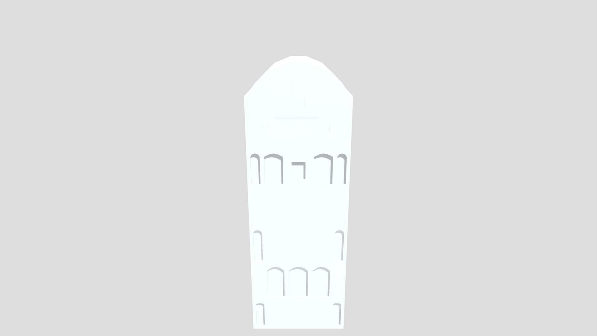 Medium Building - 3D model by prabtaank [d2a8e09] - Sketchfab
