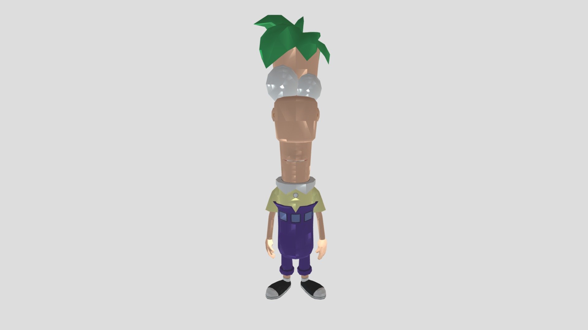 Ferb Download Free 3d Model By Kyle Withem [d2a904d] Sketchfab