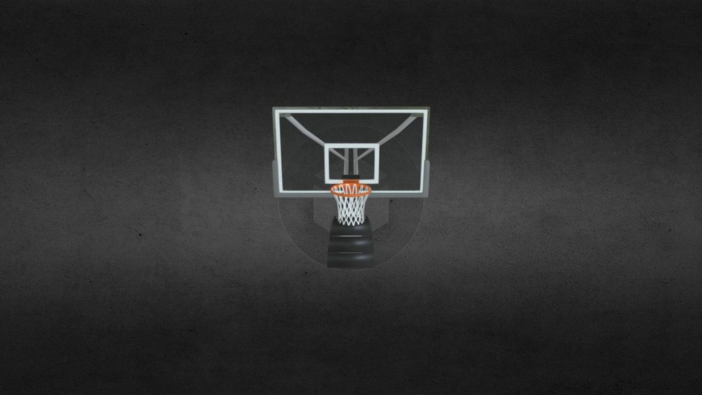 Professional Basketball Hoop - 3D model by Darrell Branch (@OpenFuse ...