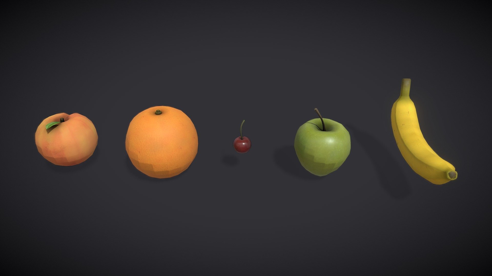 Fruits Pack - Buy Royalty Free 3D model by StellarX [d2ab26a ...