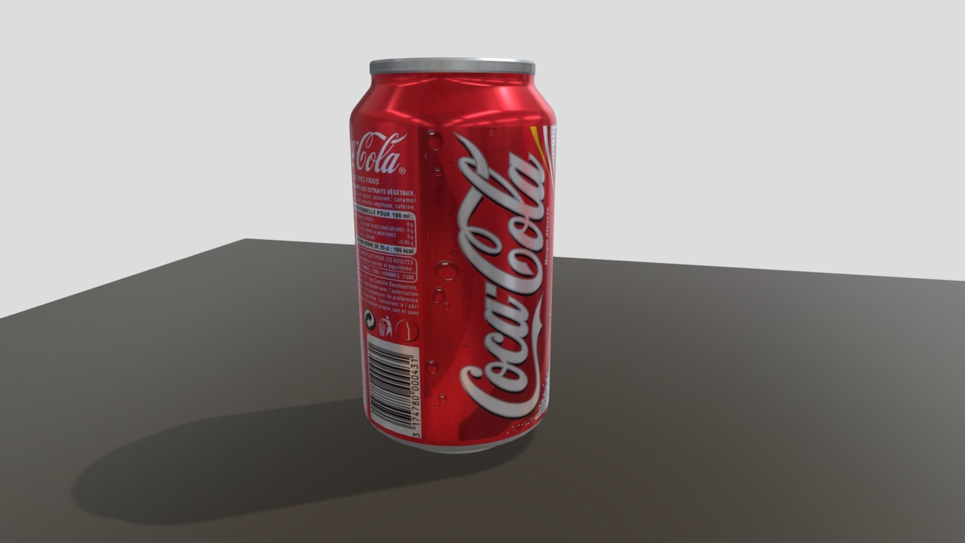 Lata de Coca-Cola - 3D model by br0tt0 [d2ac9e5] - Sketchfab