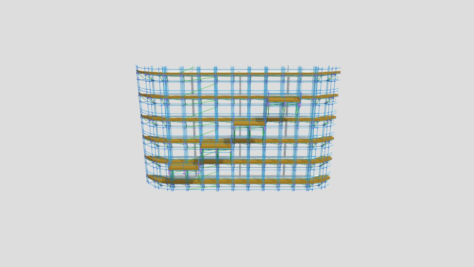 3DS Cantilever loading bays - 3D model by Ultimate Design Studio ...