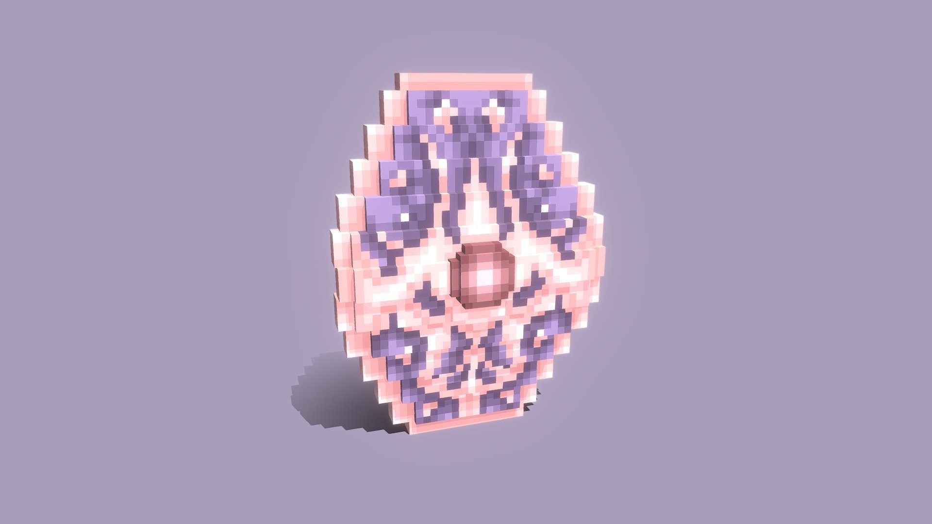 Rose Gold Shield - LoverCraft Network - 3D model by jazzyjems [d2af945 ...