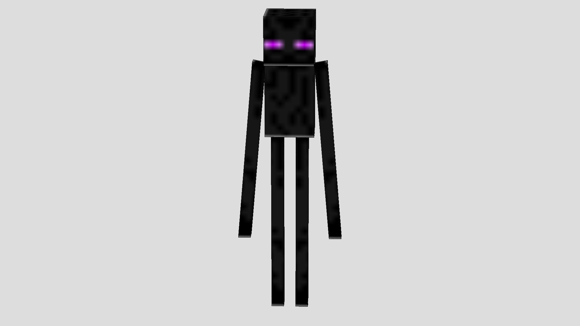 enderman - Download Free 3D model by jneumann [d2b0800] - Sketchfab