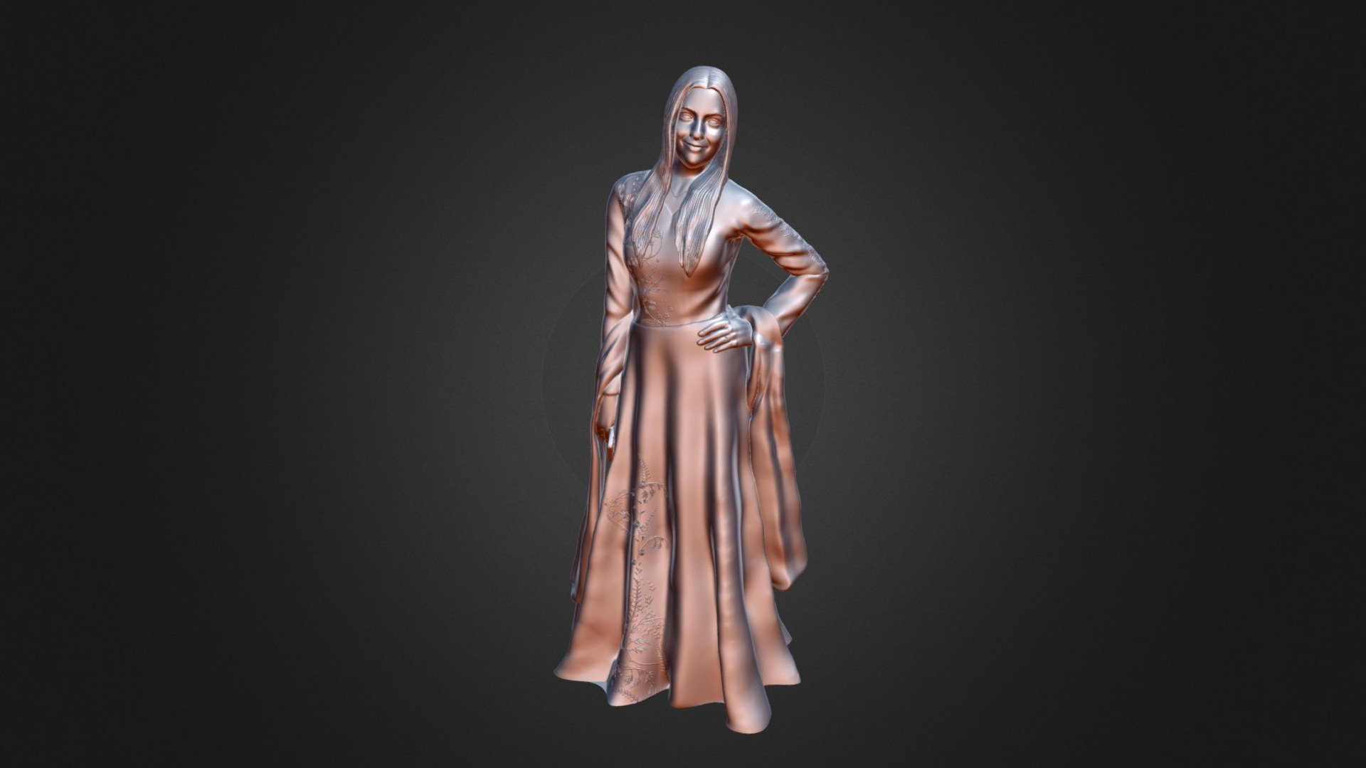 Female Body F47 - 3D model by Selfie360 BobbleShop ...
