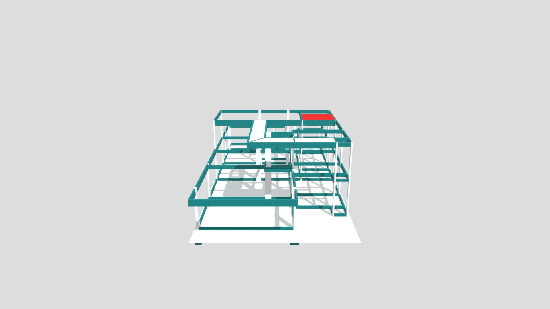 ESTRUTURA DE CONCRETO - 3D model by engcivil.marcos.aurelio [d2b1a3c ...