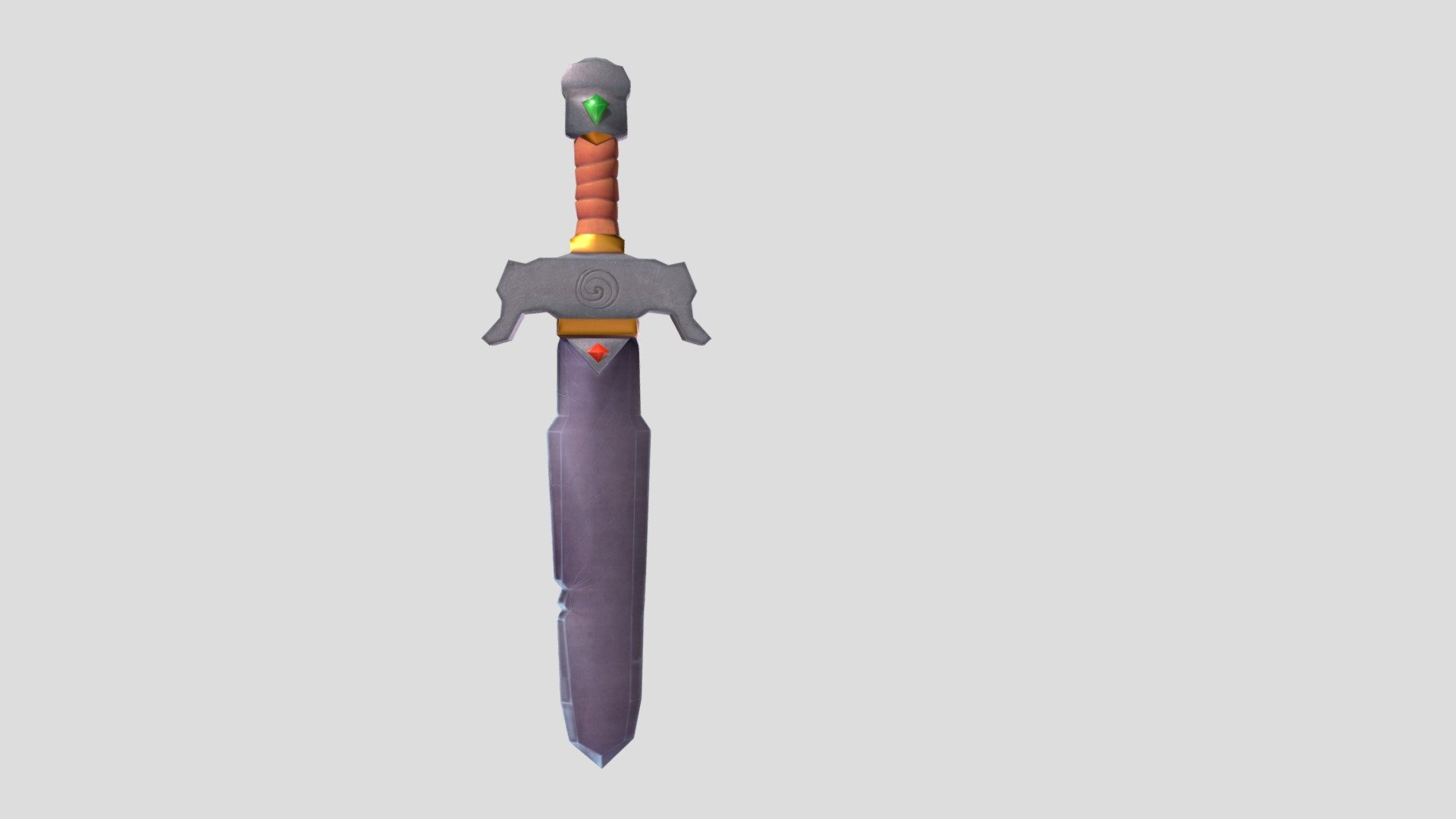 Sword Low Poly - 3D model by gamar41 [d2b2ee6] - Sketchfab