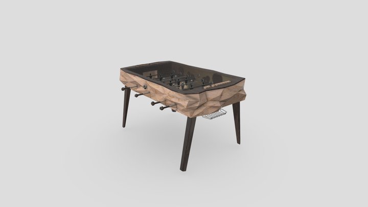 Foosball 3D models - Sketchfab