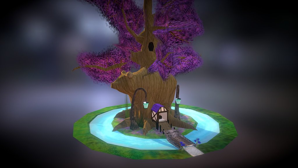 Environment Model - Based on Darnassus Bank. - 3D model by Calcypher ...