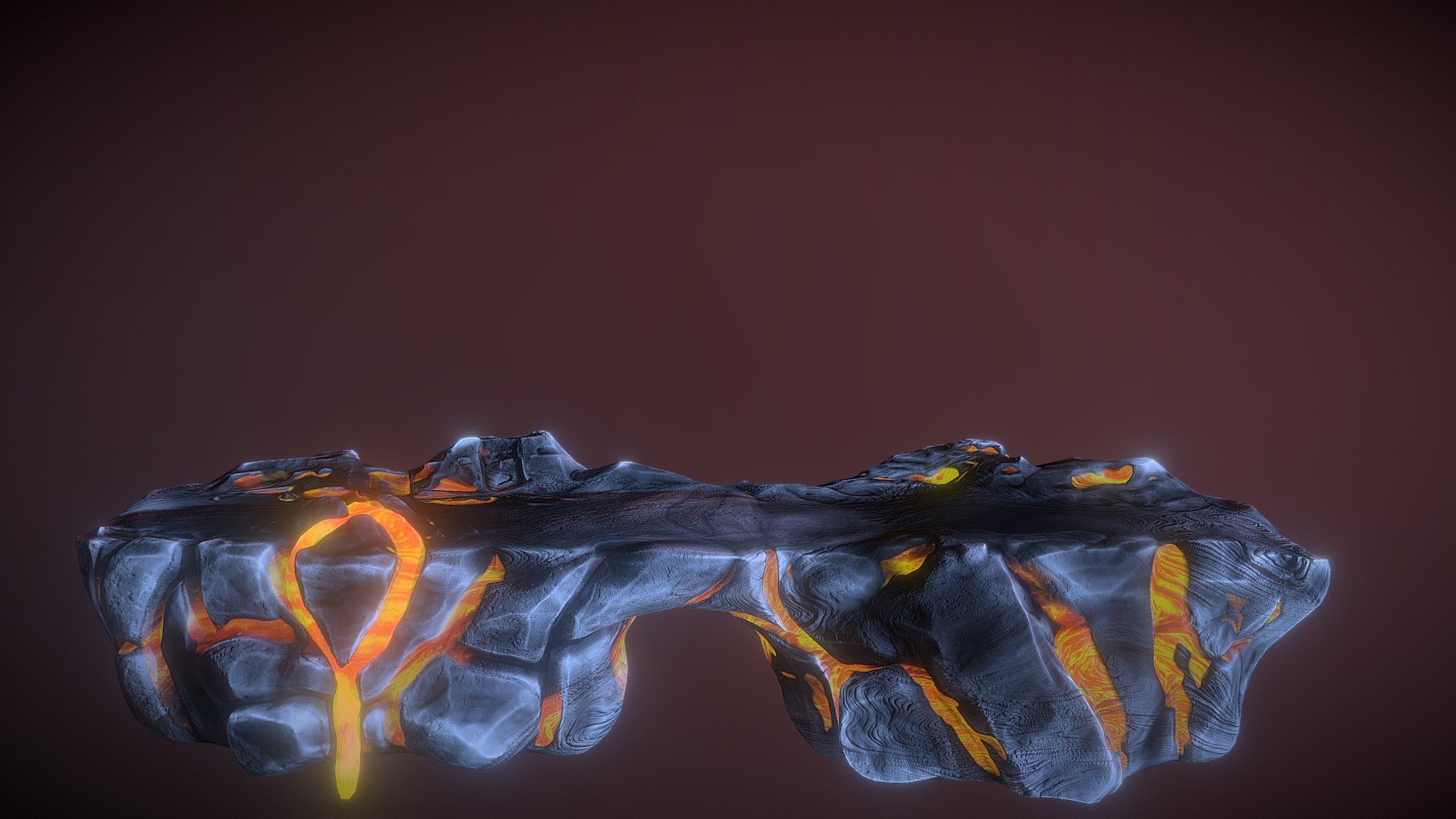 Lava Plattform - 3D model by Phlox (@Phloxie) [d2b58cf] - Sketchfab